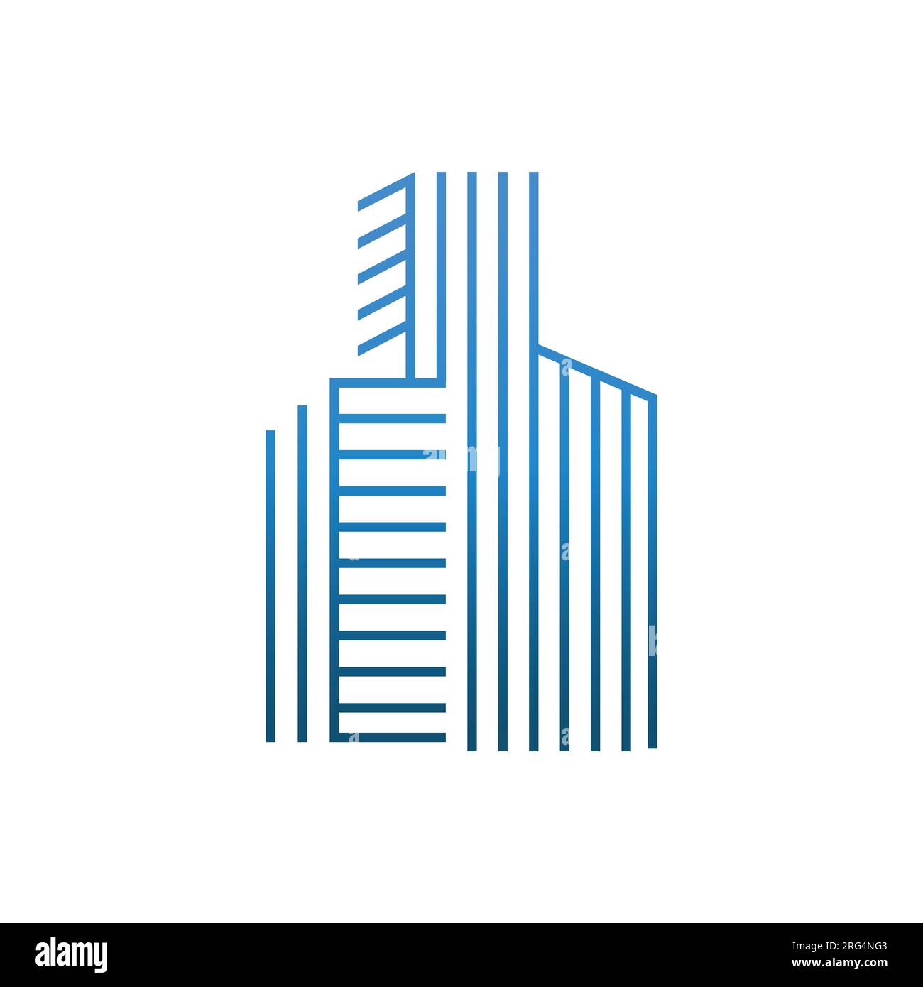 Building cityscape line art silhouette vector image. Building house ... Building cityscape line art silhouette vector image. Building house ...