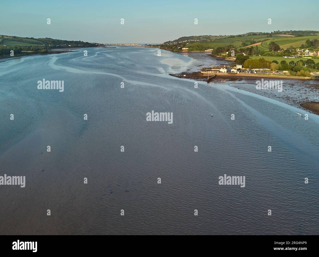 Newton abbot aerial hi-res stock photography and images - Alamy