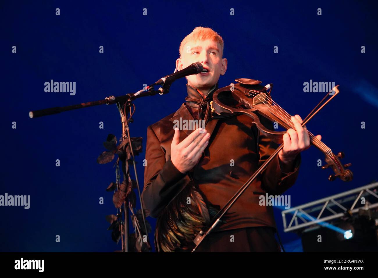 Patrick Wolf Brighton Pride Preston Park England UK August 5th 2023 ...