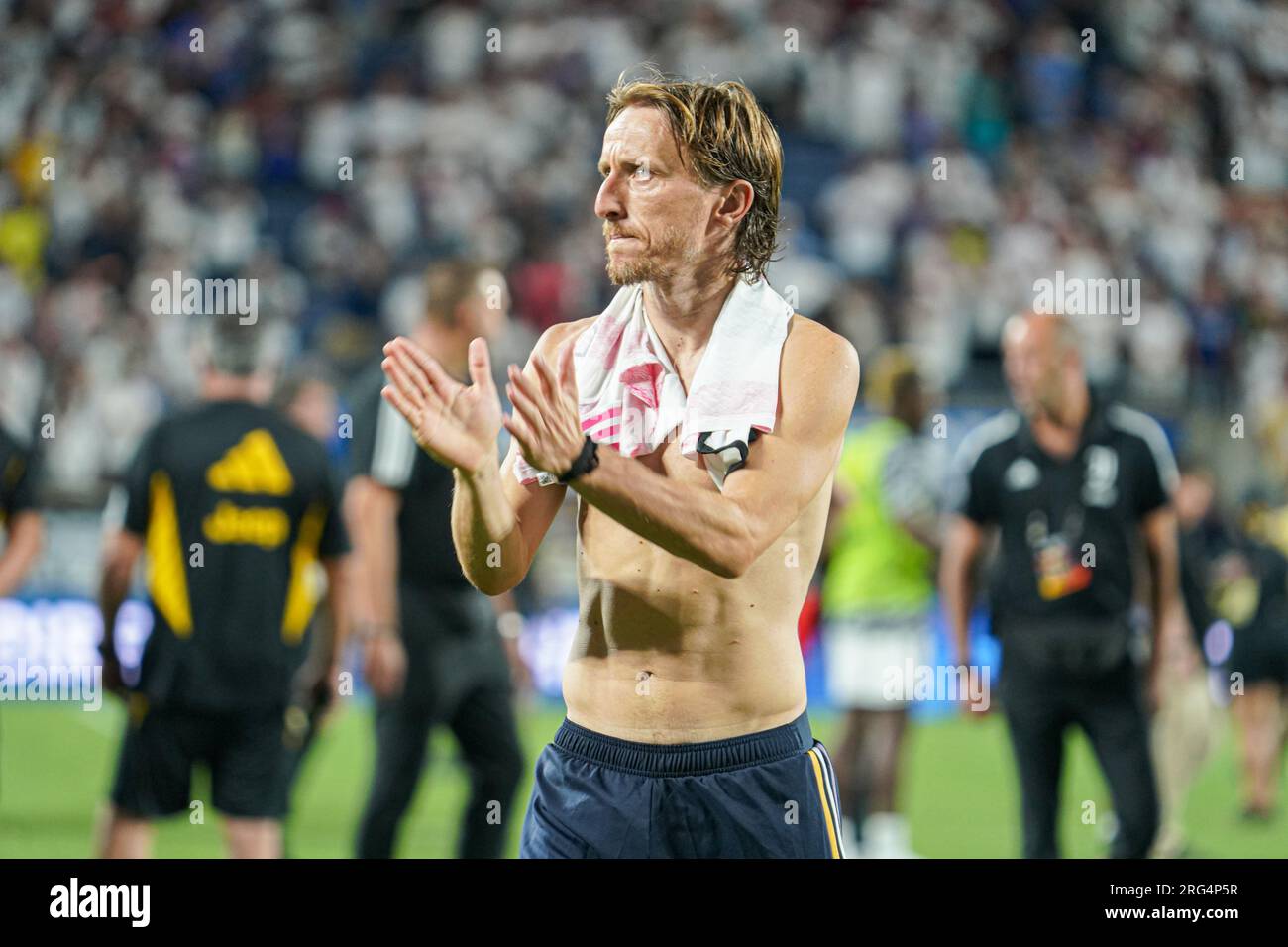 Orlando, Florida, USA, August 1, 2023, Real Madrid player Luca Modric ...