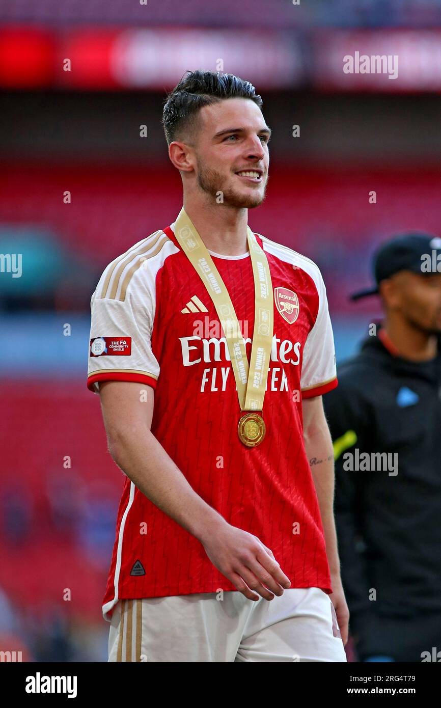 Declan rice arsenal manchester city hi-res stock photography and images ...