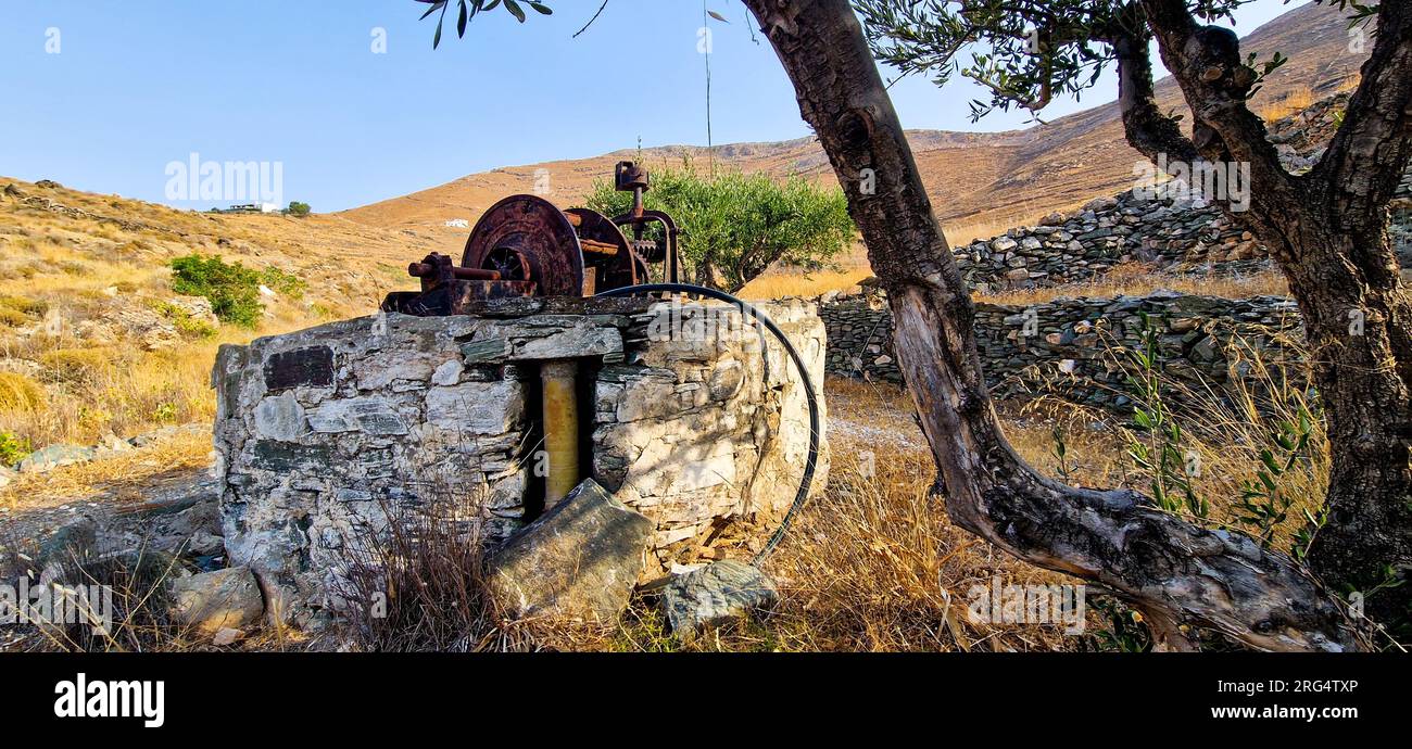 Artesian water well system hi-res stock photography and images - Alamy