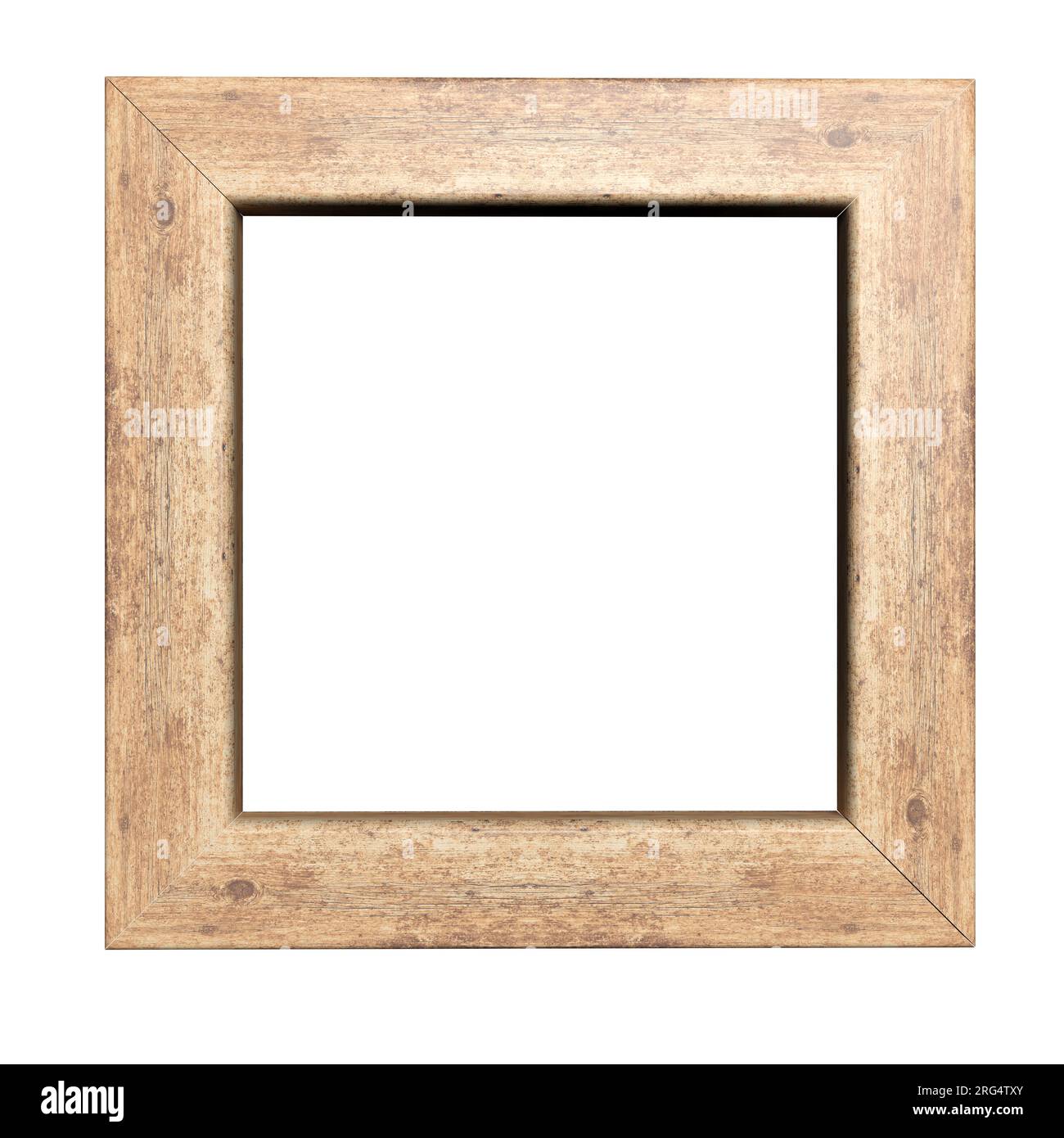 Photo frame empty isolated on white transparent background Stock Photo ...