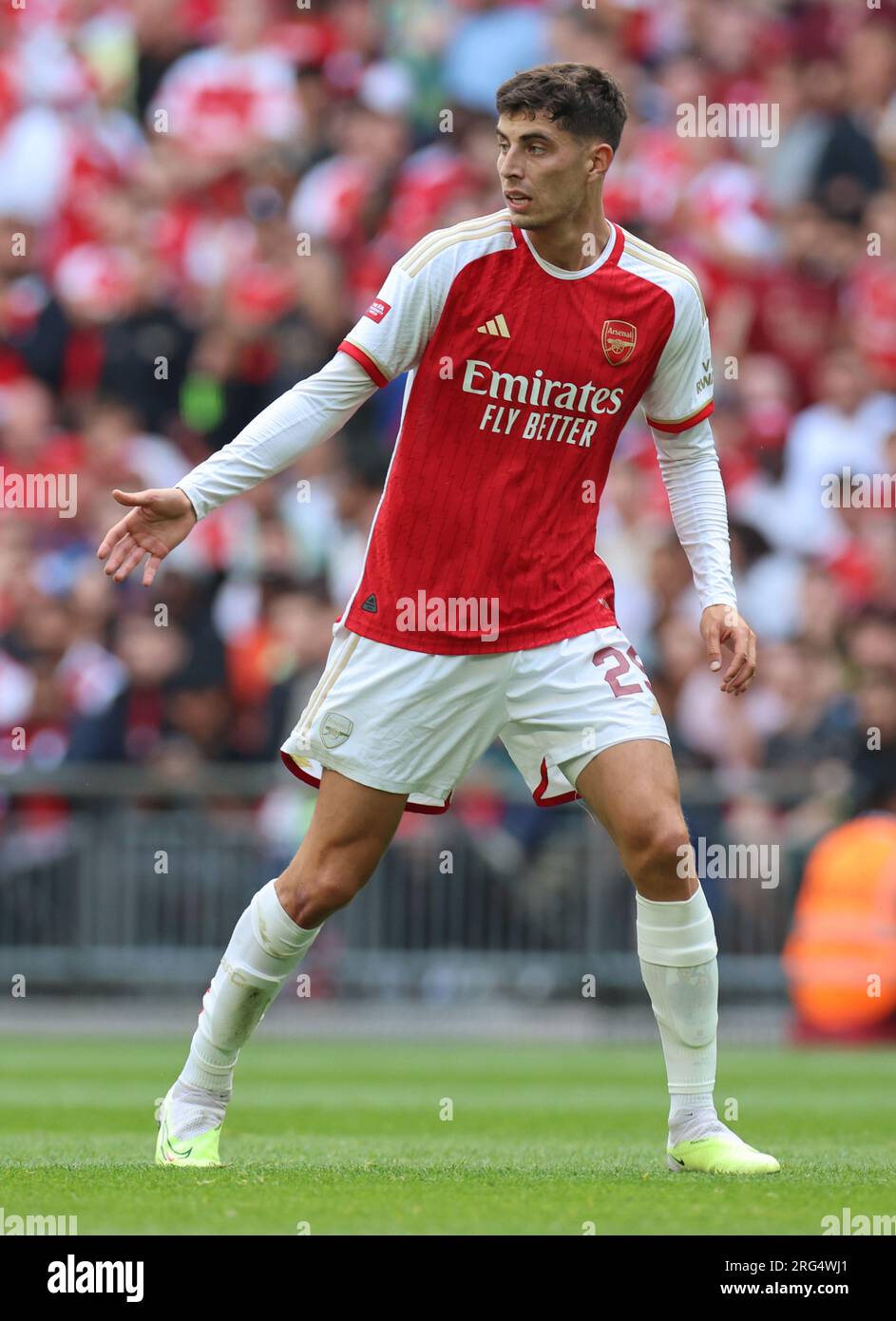 Kai Havertz of Arsenal during THE FA COMMUNITY SHIELD Match between ...