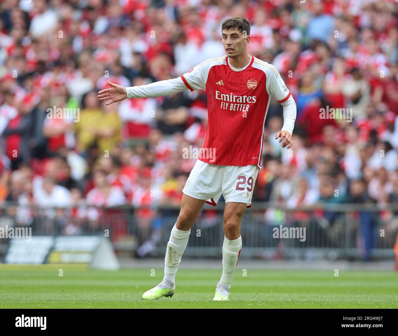Kai Havertz of Arsenal during THE FA COMMUNITY SHIELD Match between ...