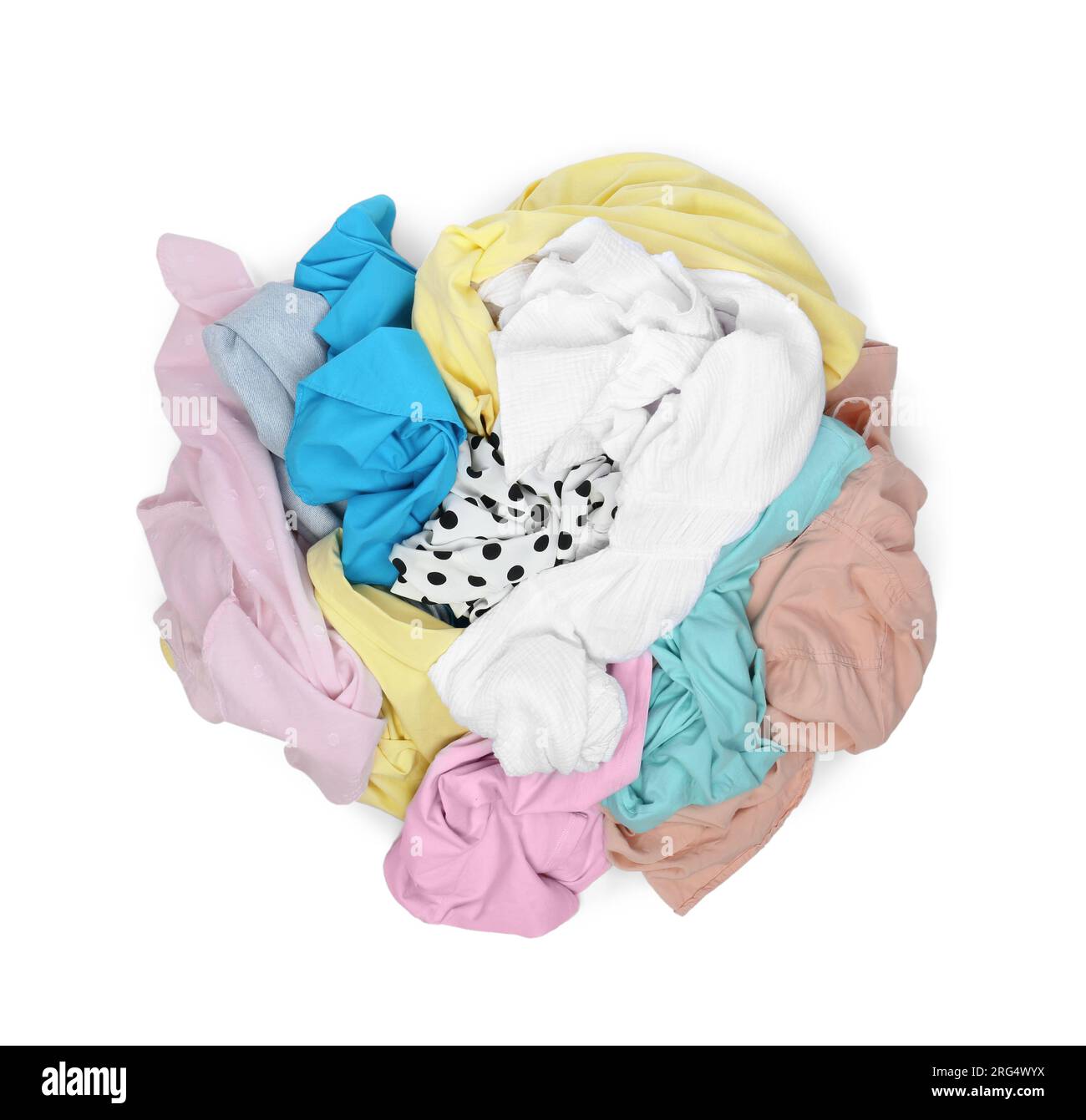 Pile of clothes Cut Out Stock Images & Pictures - Alamy