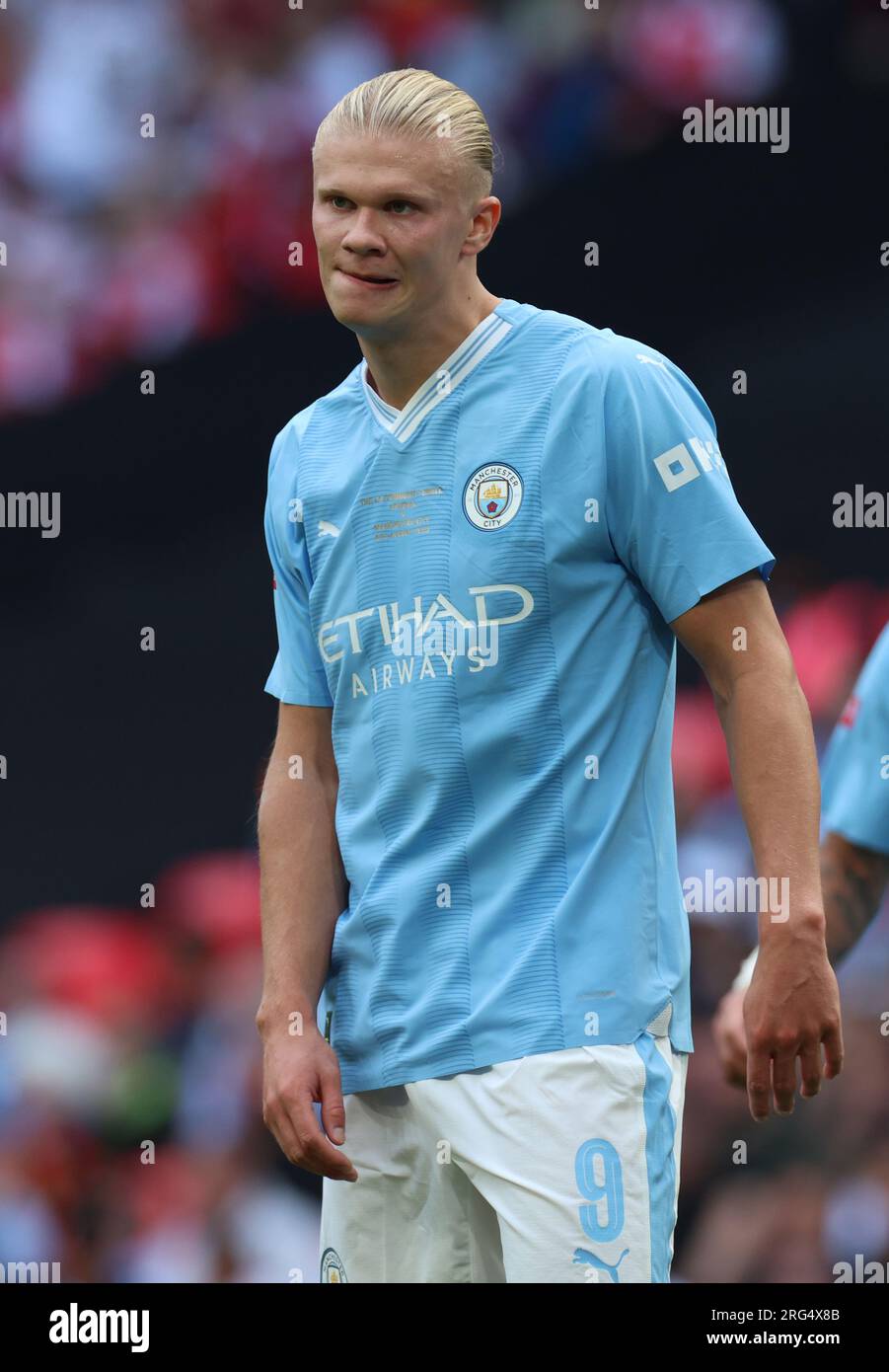 Erling haaland city arsenal hi-res stock photography and images - Alamy