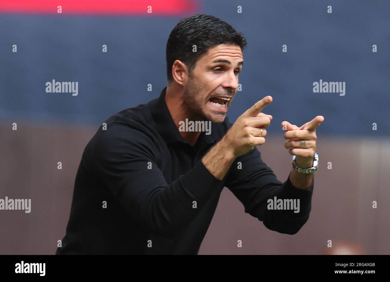 Mikel Arteta manager of Arsenal during THE FA COMMUNITY SHIELD Match ...