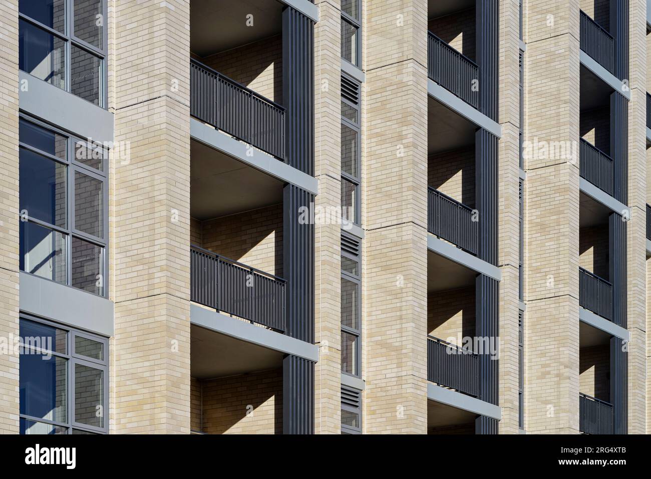 Facade detail. Warwick Farm Social Housing, Warwick Farm, Australia ...