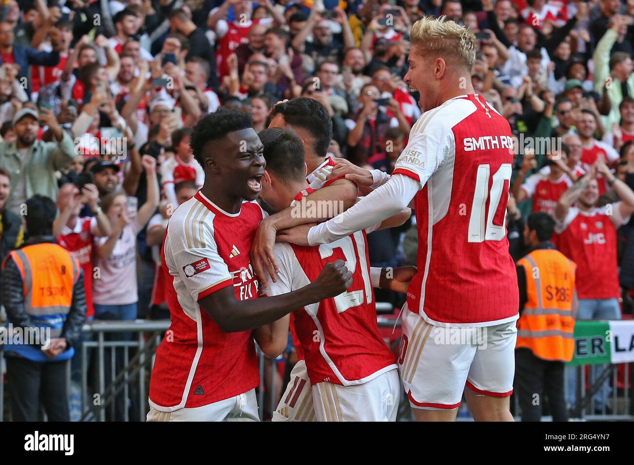 Bukayo saka emile smith rowe hi-res stock photography and images - Alamy