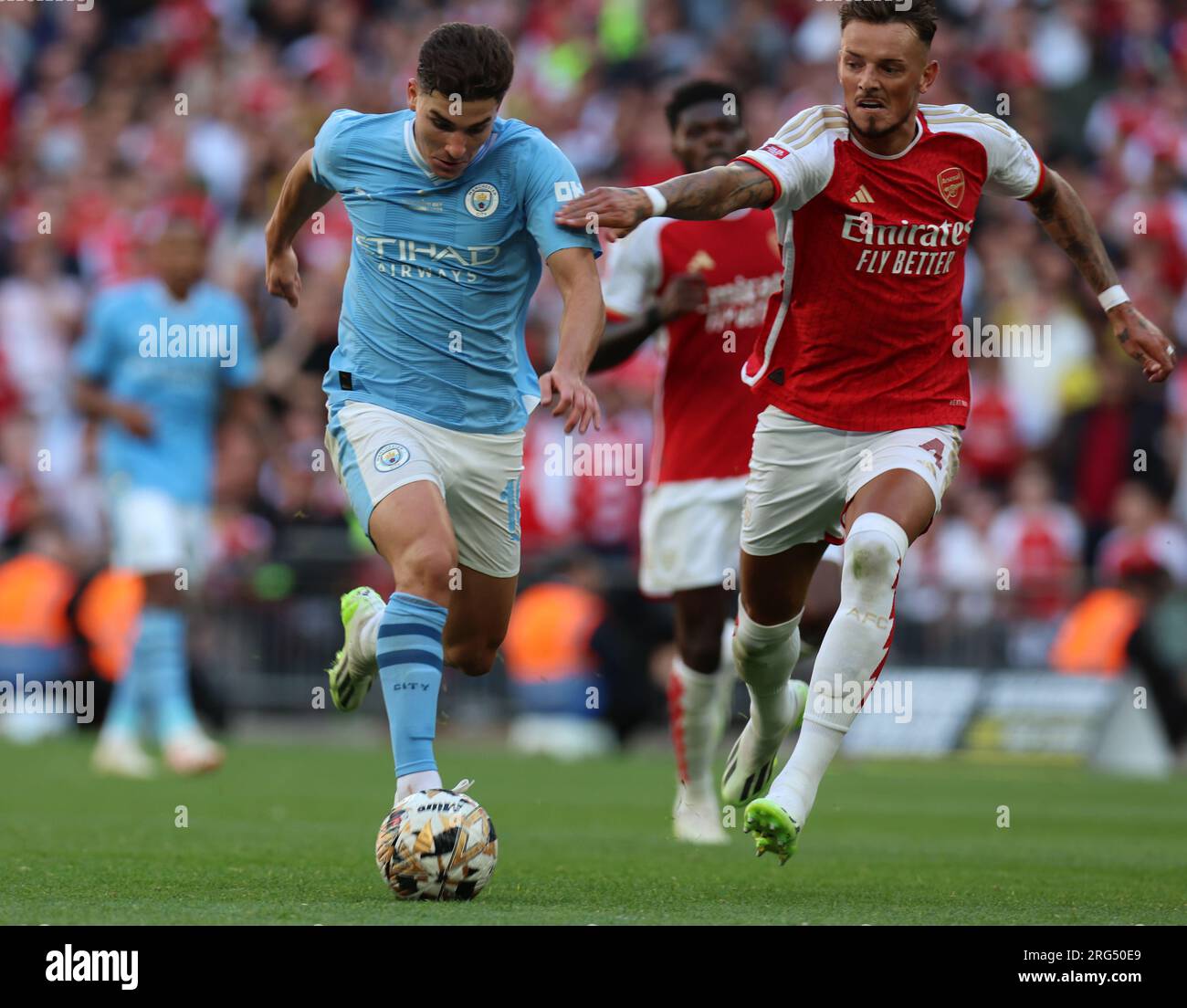 Julian alvarez manchester city 2023 hi-res stock photography and images ...