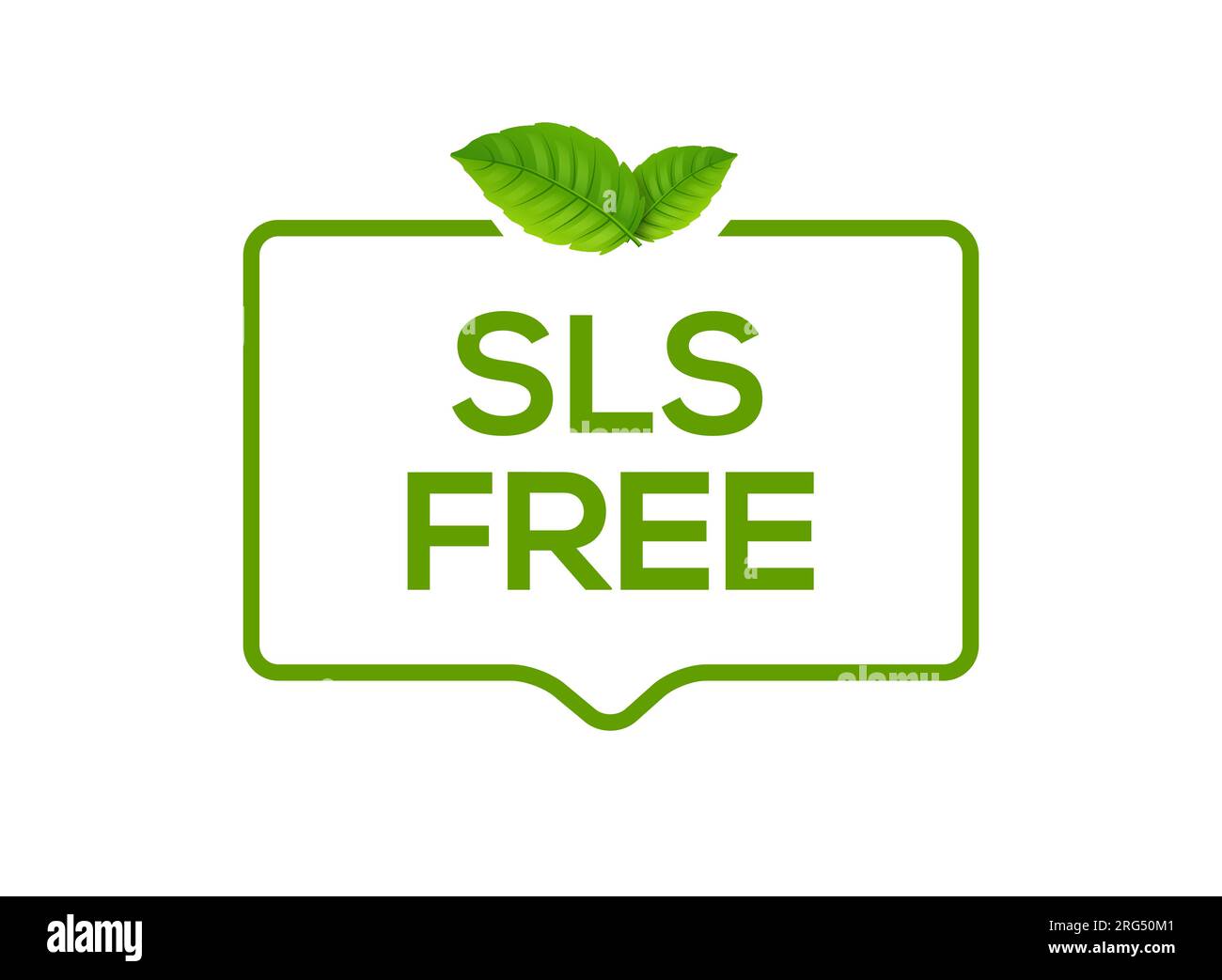 Sulfate free logo Stock Vector Images - Alamy