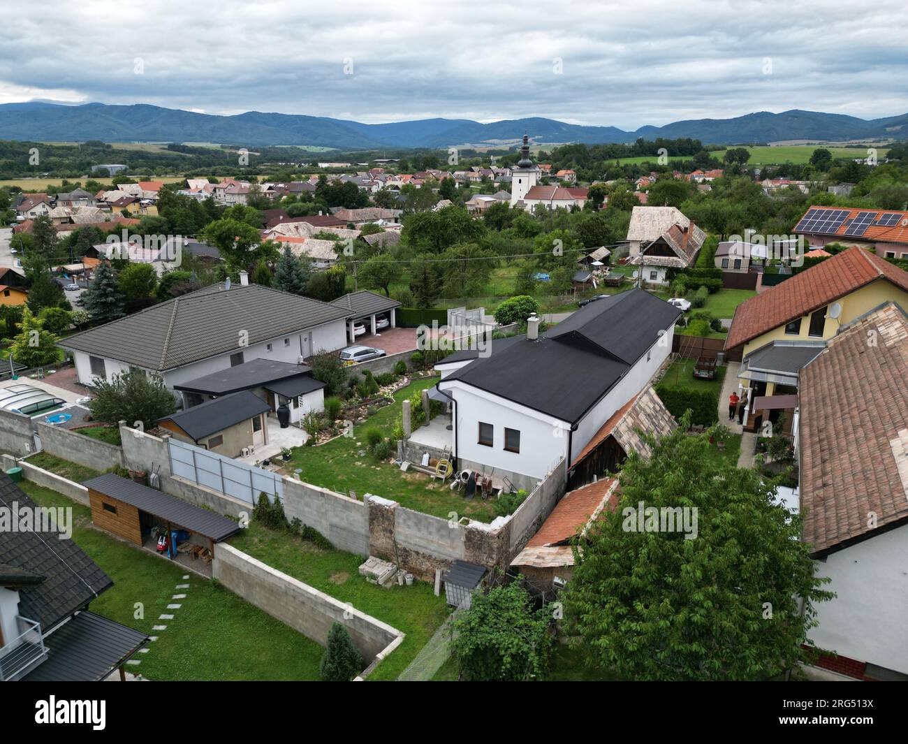 Slovakia rural countryside with beautiful scenery Stock Photo - Alamy