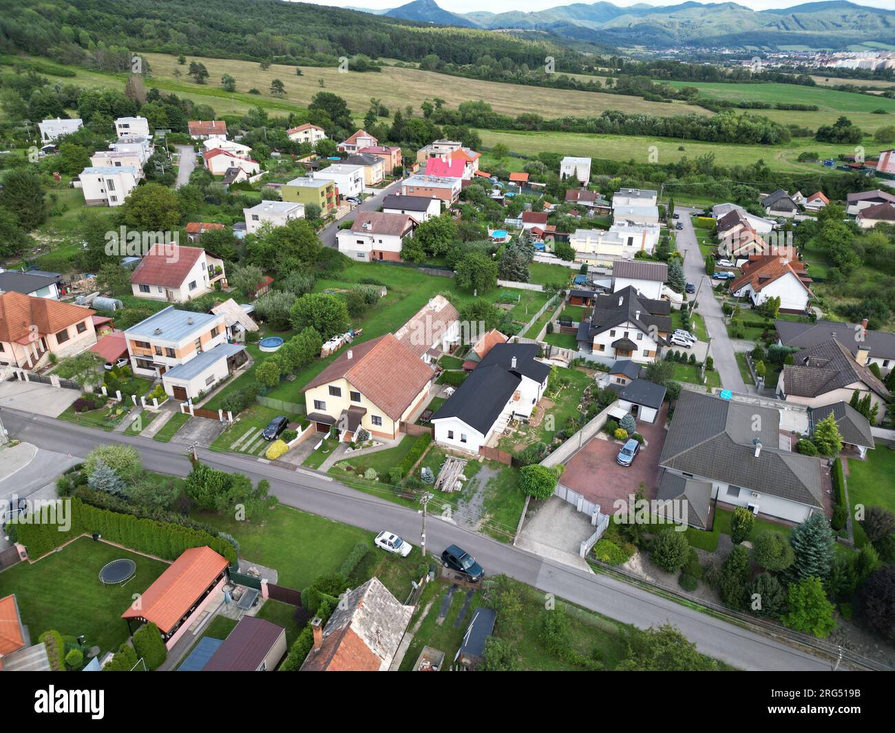 Slovakia rural countryside with beautiful scenery Stock Photo - Alamy