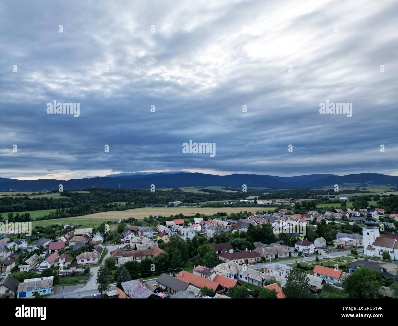 Slovakia rural countryside with beautiful scenery Stock Photo - Alamy