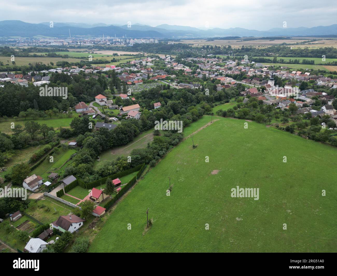 Slovakia rural countryside with beautiful scenery Stock Photo - Alamy