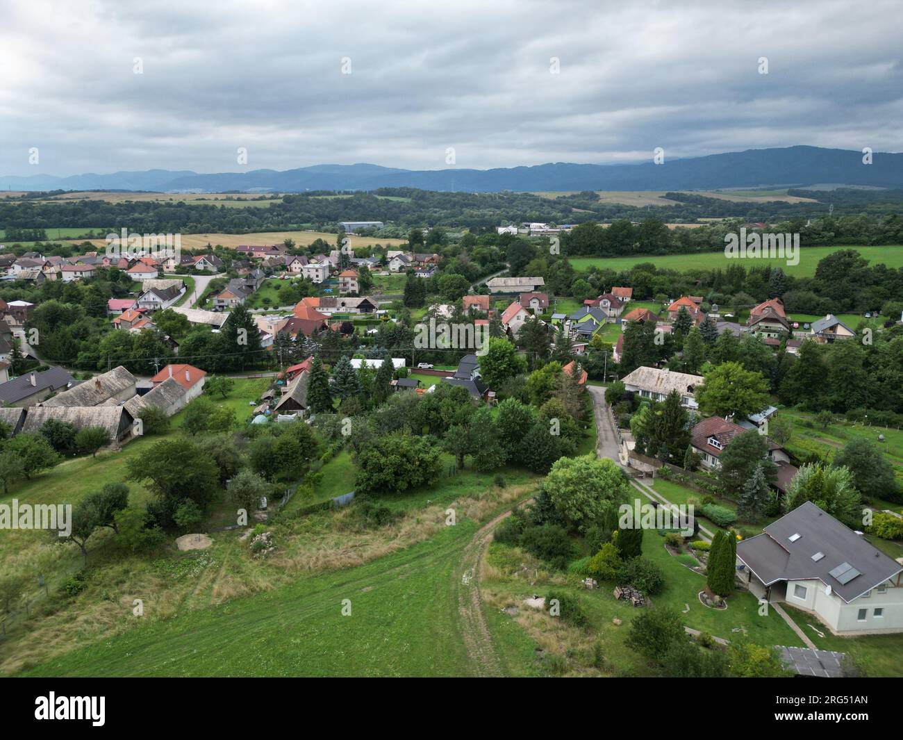 Slovakia rural countryside with beautiful scenery Stock Photo - Alamy