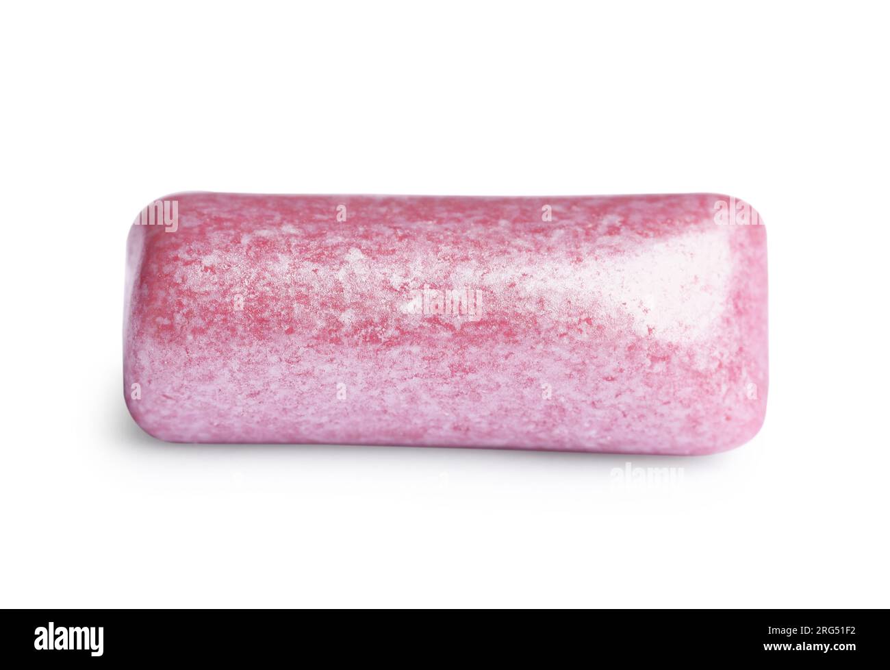 One tasty bubble gum isolated on white Stock Photo - Alamy