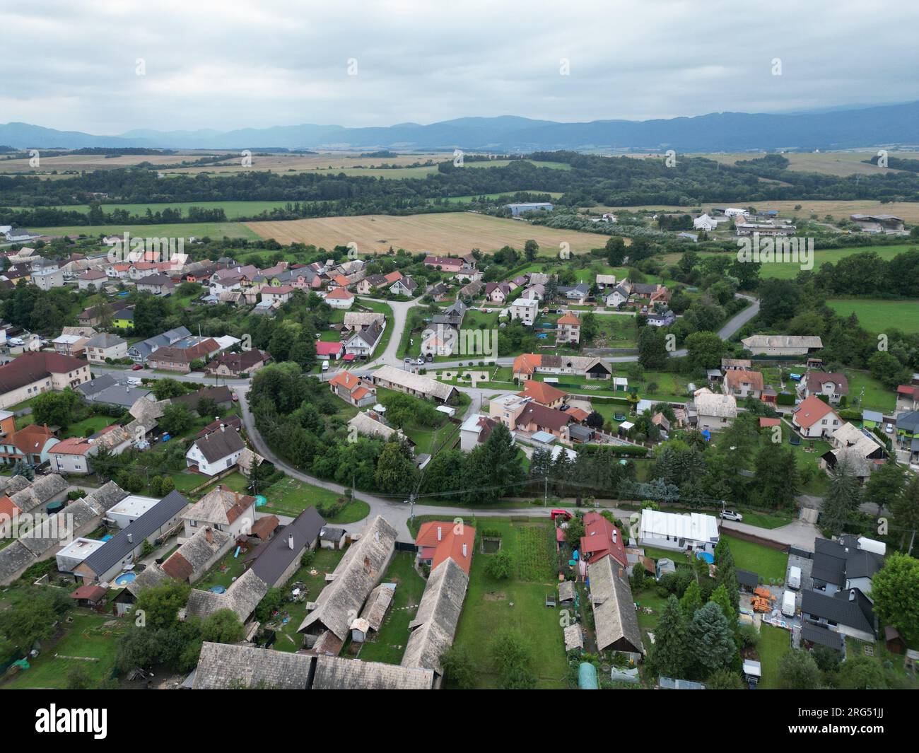 Slovakia rural countryside with beautiful scenery Stock Photo - Alamy