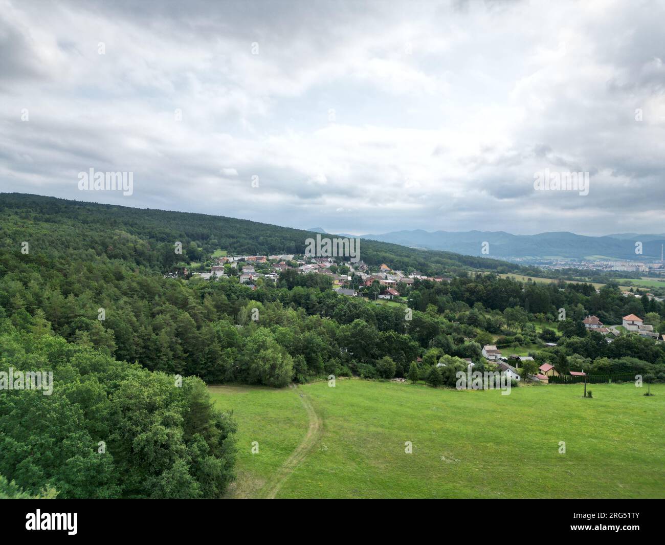 Slovakia rural countryside with beautiful scenery Stock Photo - Alamy