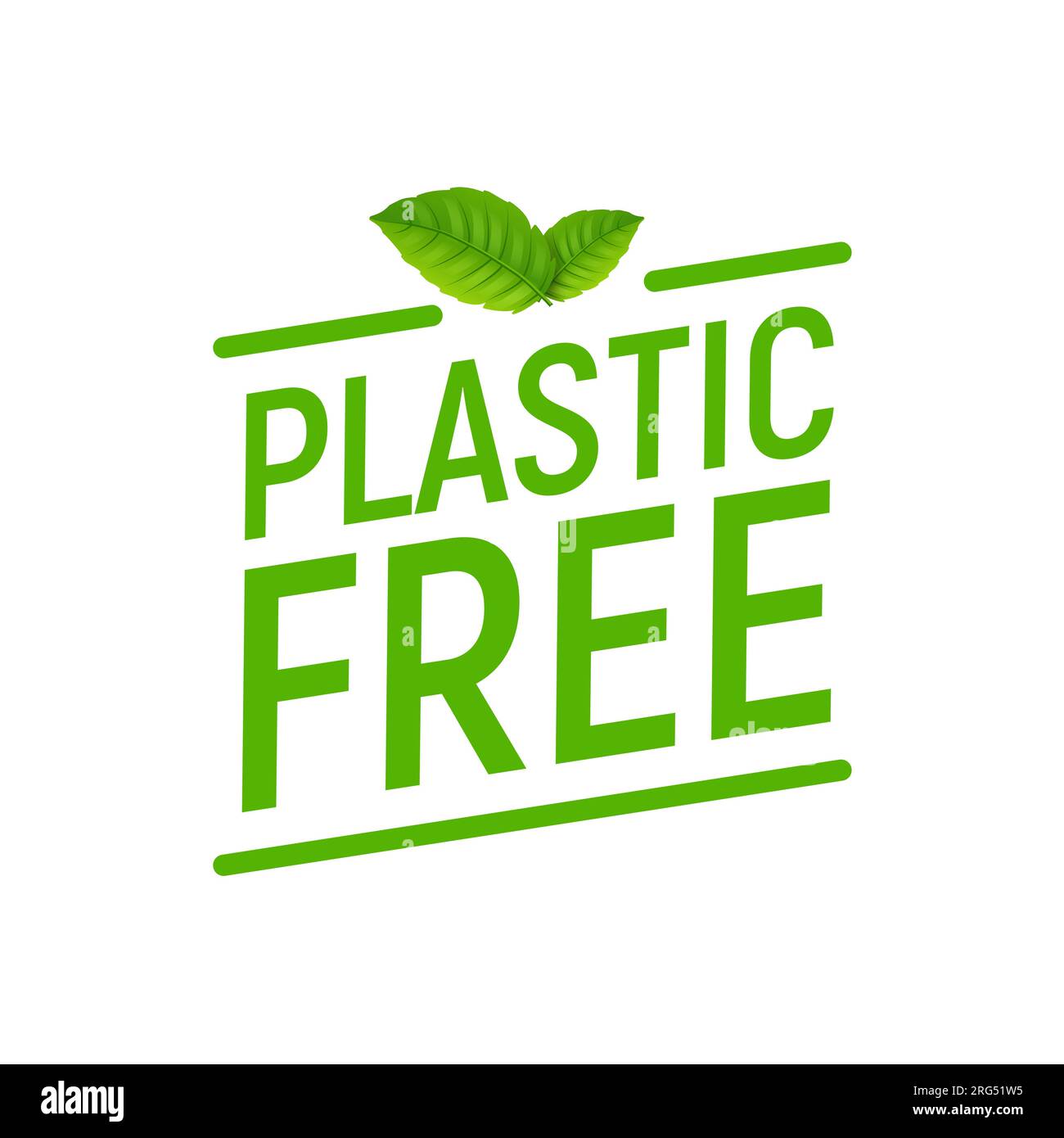 Plastic free green icon badge. Bpa plastic free chemical mark zero or ...