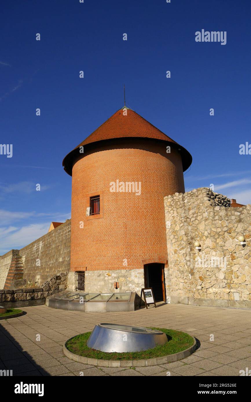 The Dobo bastya, Dobo Bastion, Eger Castle, Eger, Hungary Stock Photo ...