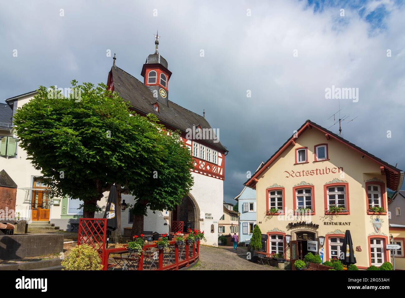 Königstein im Taunus: Old Town Hall in Taunus, Hessen, Hesse, Germany ...