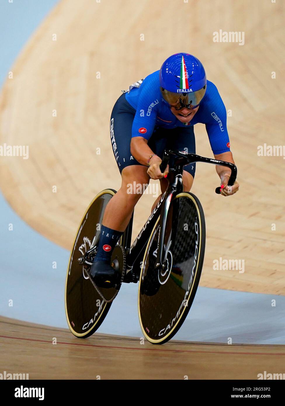 Italy's Miriam Vece in action in the Women's Elite Sprint Qualification ...