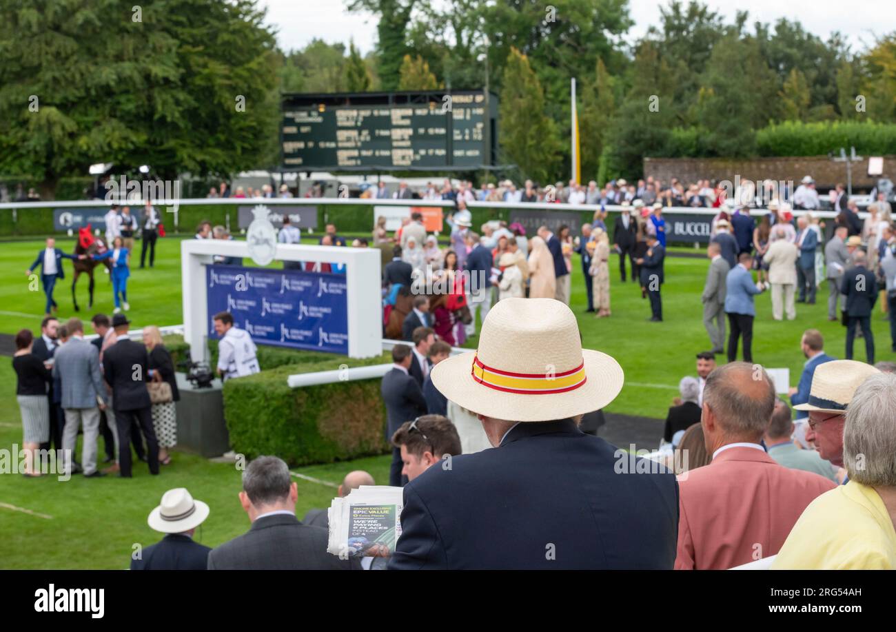 Goodwood panama hat hi-res stock photography and images - Alamy
