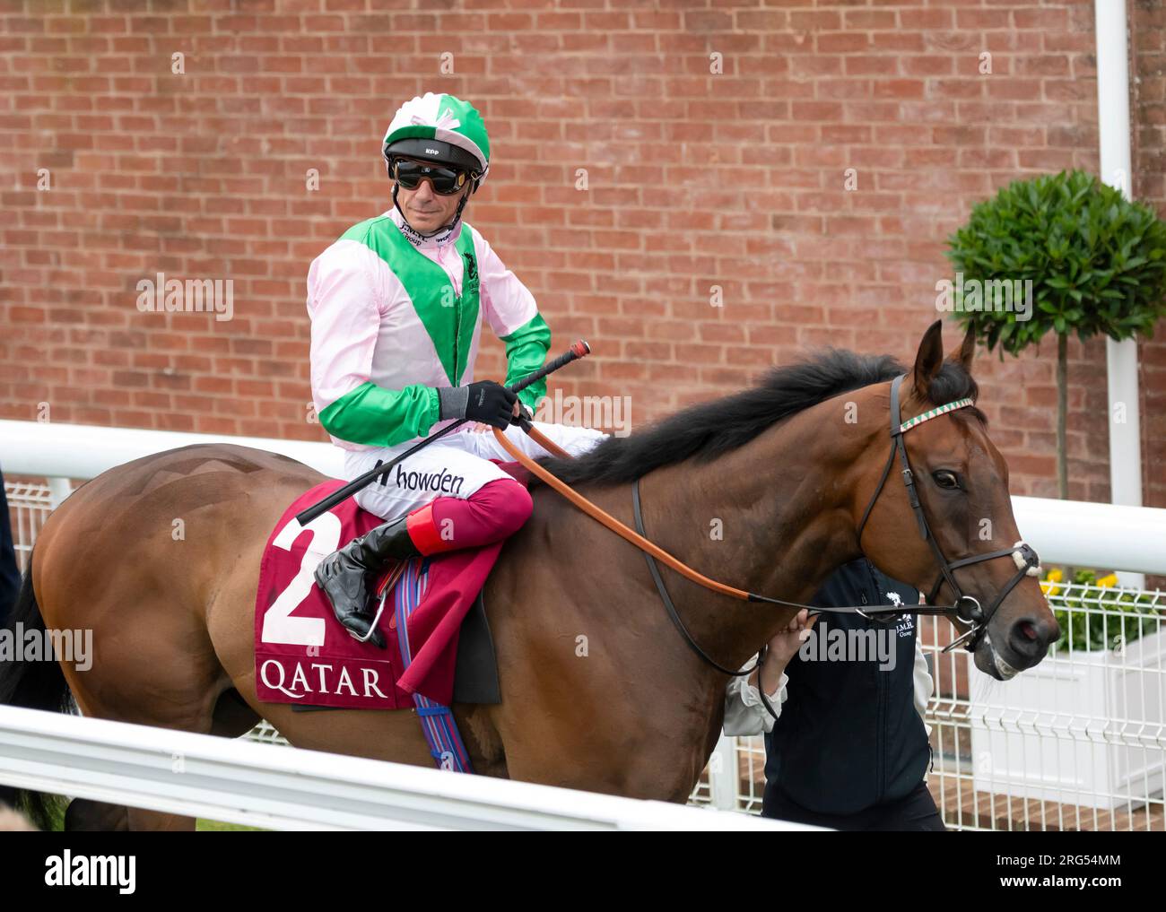 Jockey Frankie Dettori heads out to race on Equilateral on day 4 of the ...