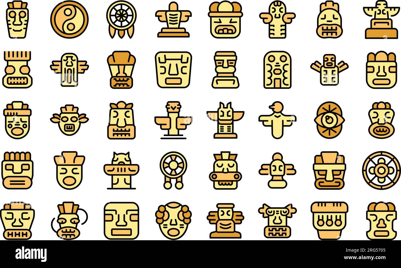 Indian altar stone Stock Vector Images - Alamy