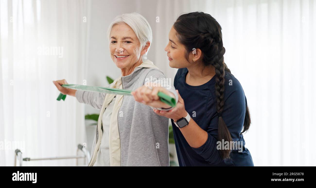 Old person exercise assessment hi-res stock photography and images - Alamy