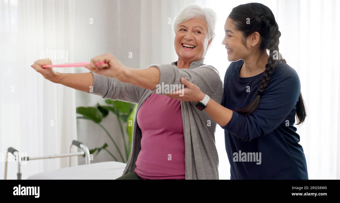 Old person exercise assessment hi-res stock photography and images - Alamy