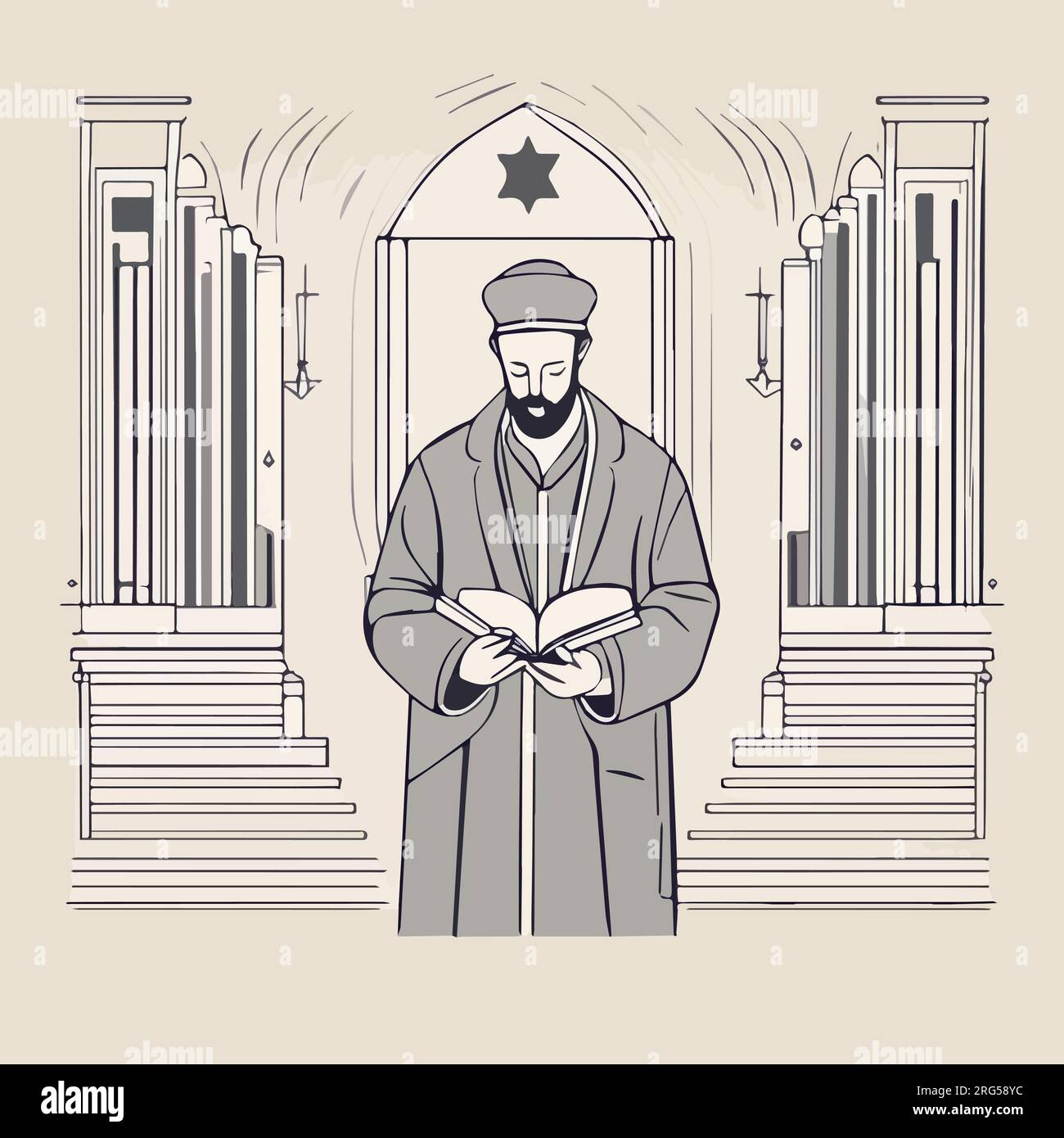 Cartoon wall israel Stock Vector Images - Alamy