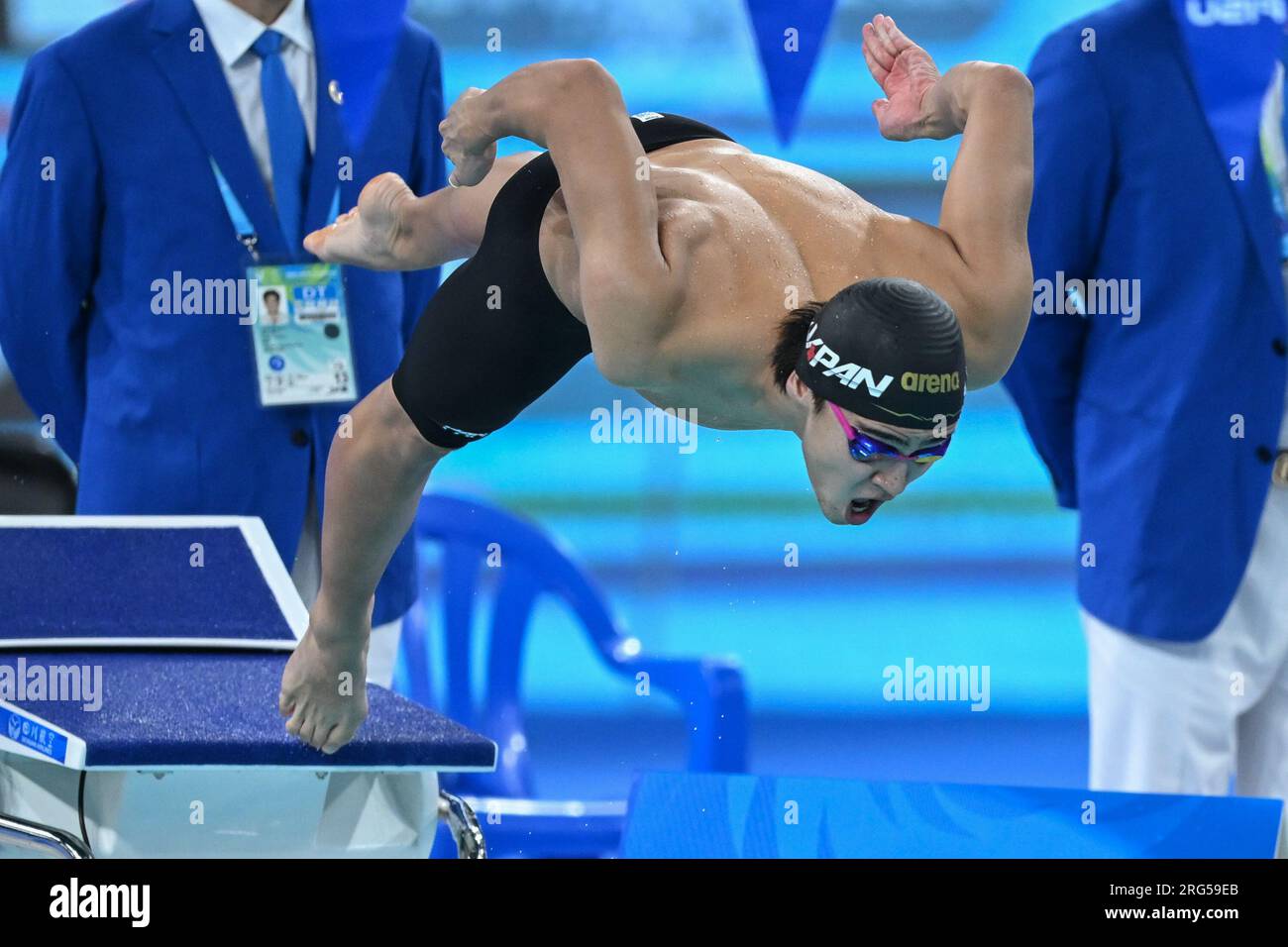 Chengdu, China's Sichuan Province. 7th Aug, 2023. Tabuchi Kaito of ...