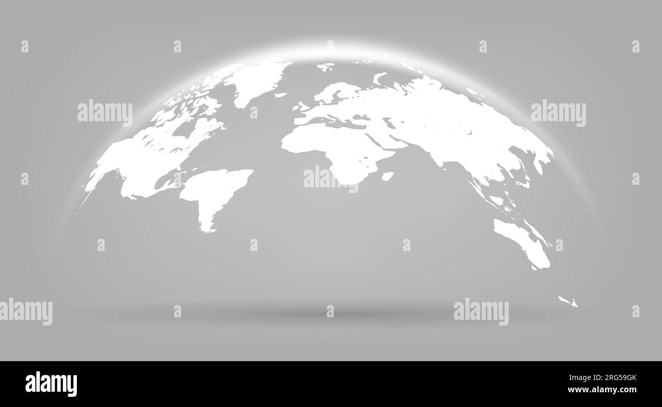 Planet earth mainland surface map Stock Vector Image & Art - Alamy