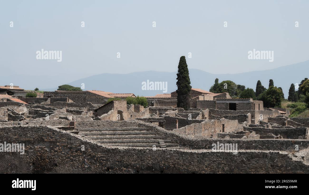Ruins of Pompeii Stock Photo - Alamy