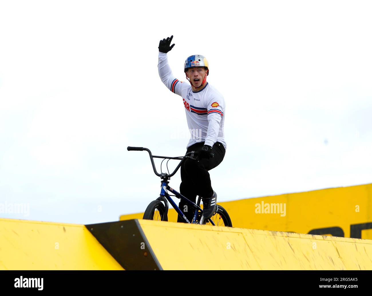 Great Britain's Kieran Reilly reacts after competing in heat 3 of the ...