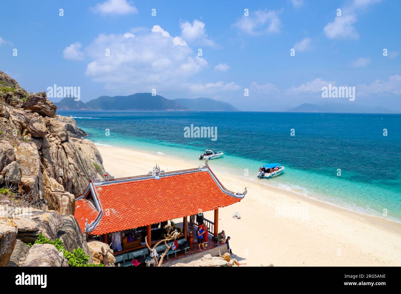 Hon Cau beach, Con Dao Island, Con Son Ba Ria Vung Tau province ...