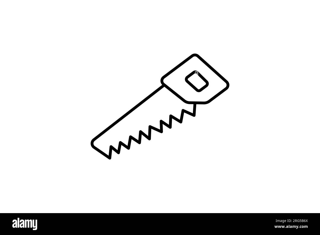 Saw Icon Icon Related To Carpentry Construction Projects Applications And User Interfaces