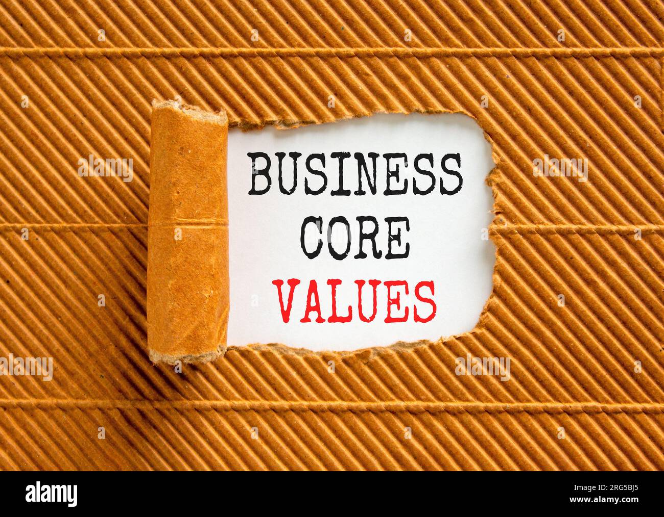 Business core values symbol. Concept words Business core values on ...