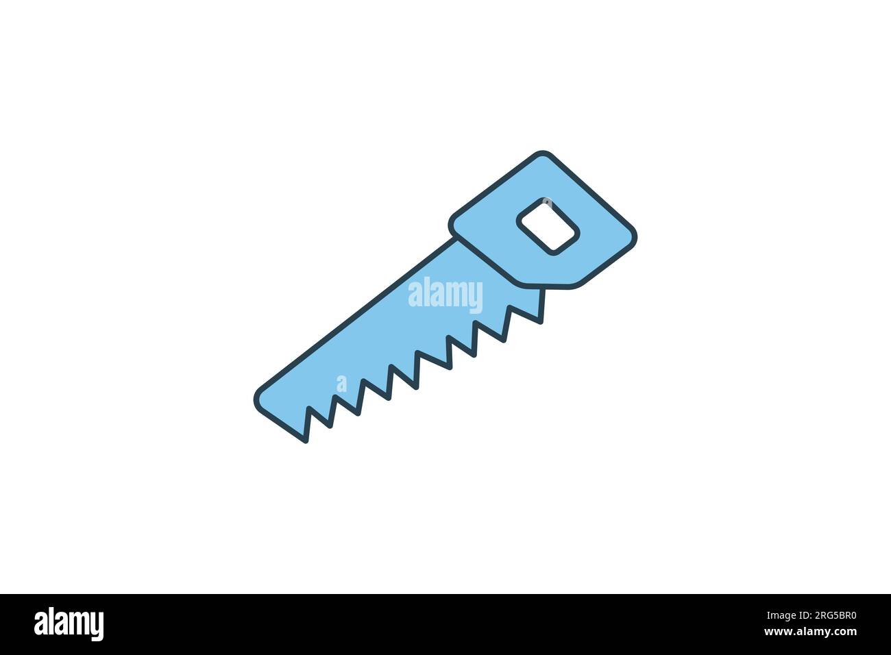 Saw Icon. Icon related to carpentry, construction, projects ...