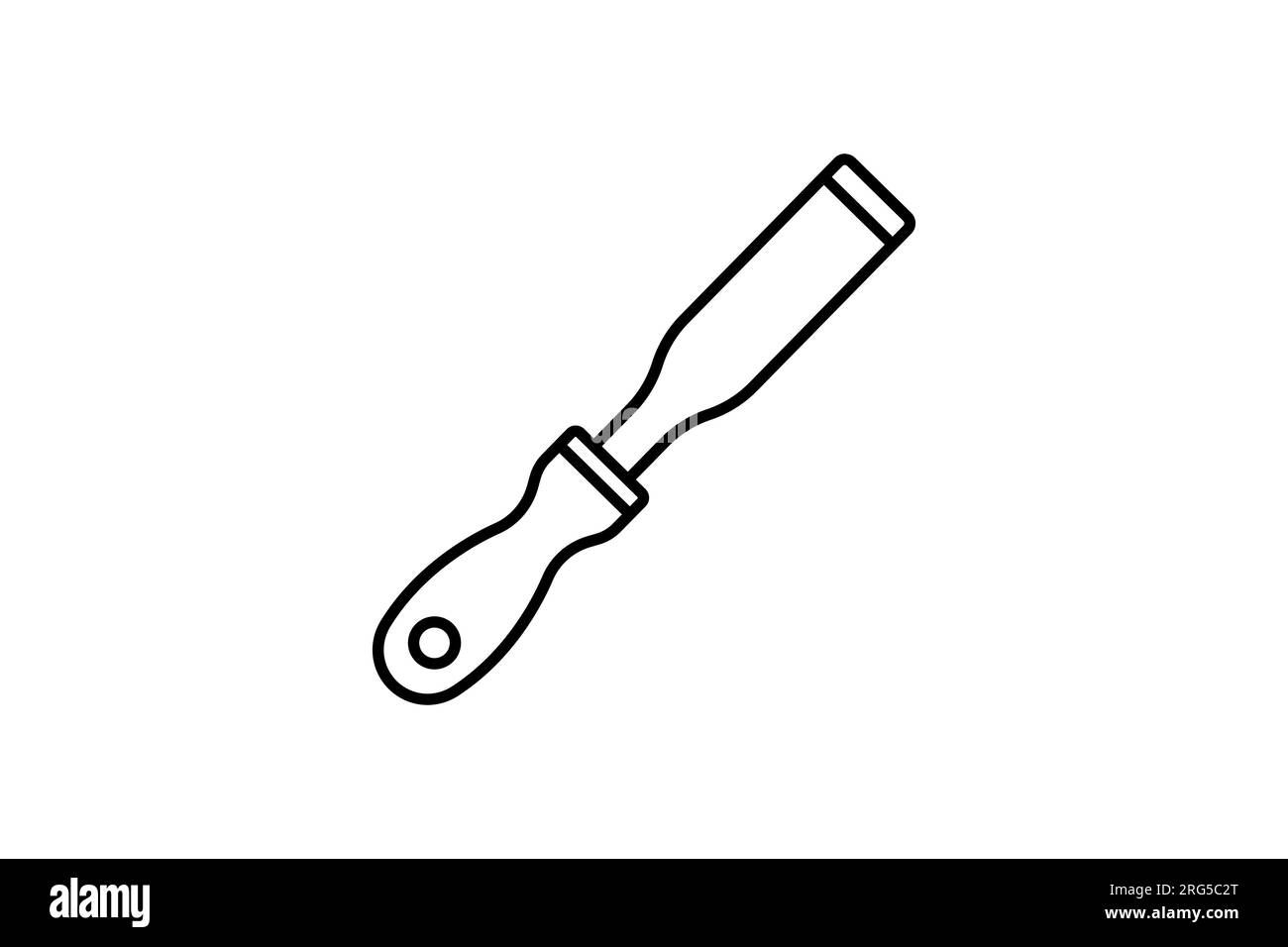 Chisel wood sculpt Stock Vector Images - Alamy