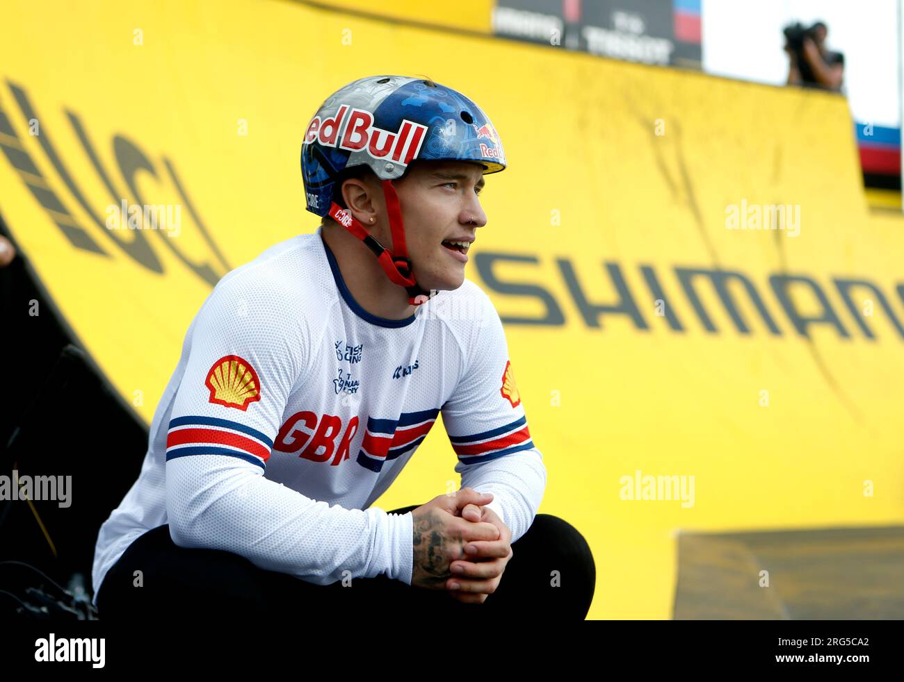Great Britain's Kieran Reilly after competing in heat 3 of the Men's ...