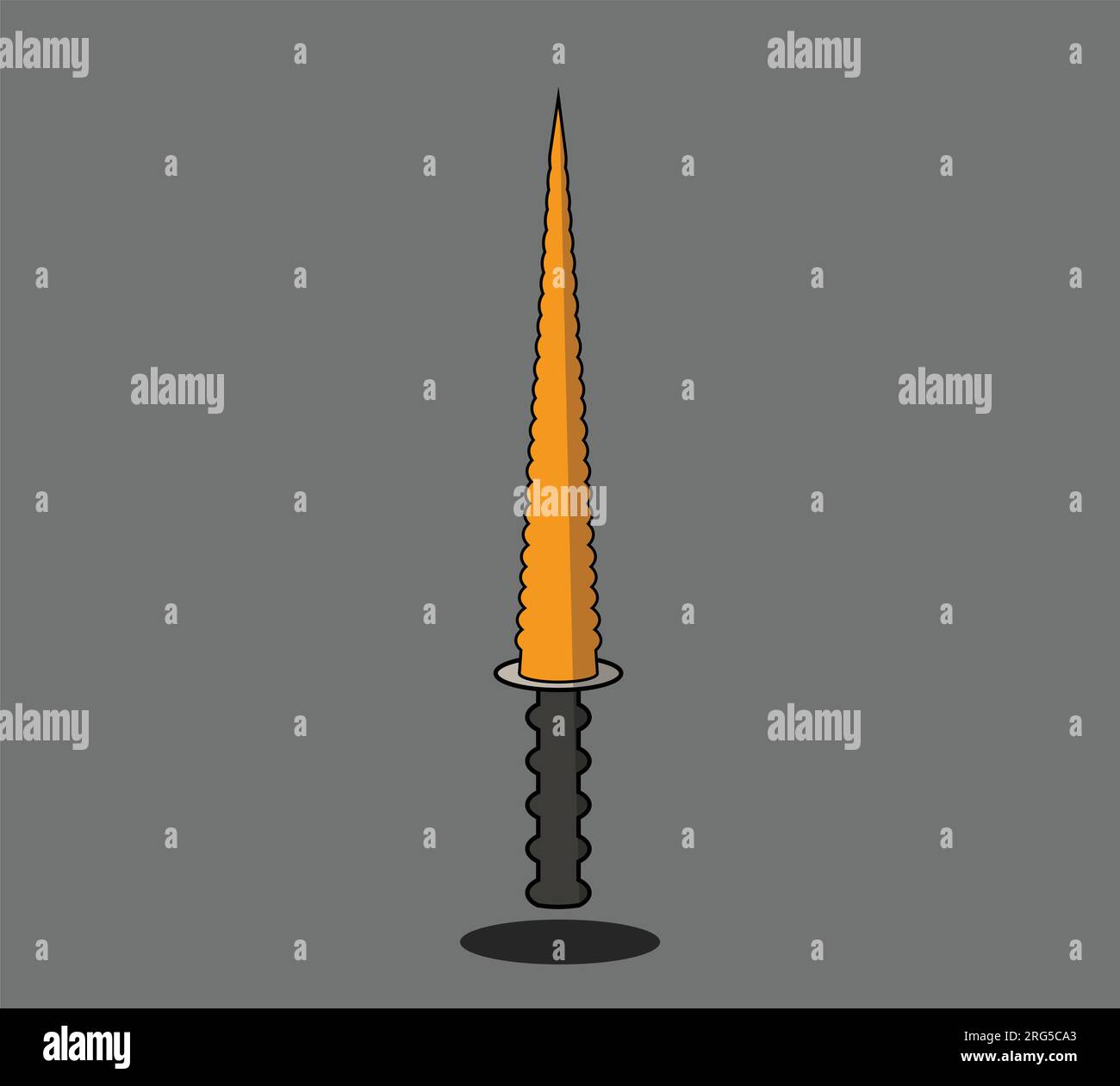 flat dagger vector Stock Vector Image & Art - Alamy