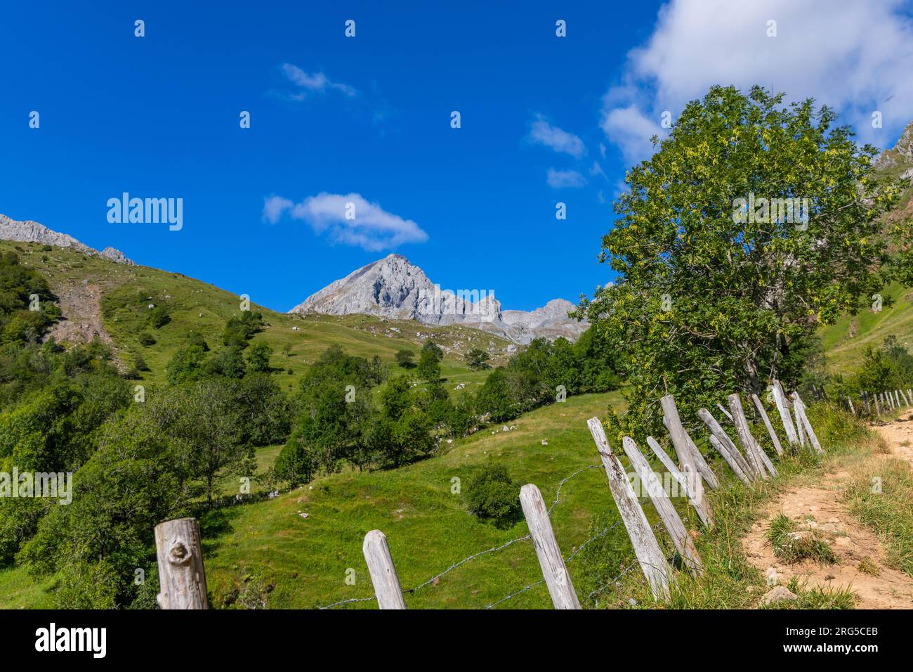 Massif of Las Ubinas between Asturias and Leon. In the Natural Parks of ...