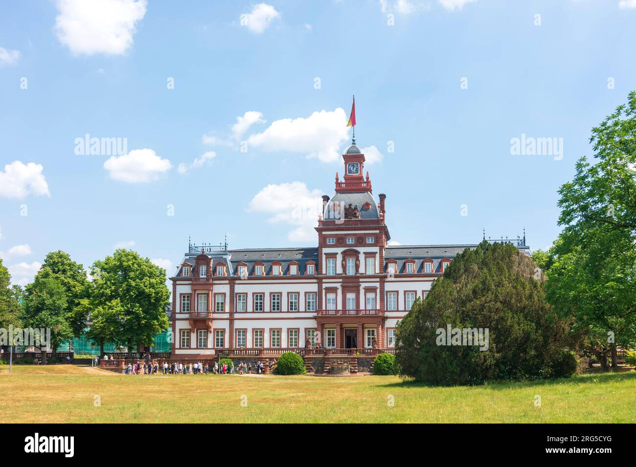Schloss philippsruhe in hanau deutschland hi-res stock photography and ...