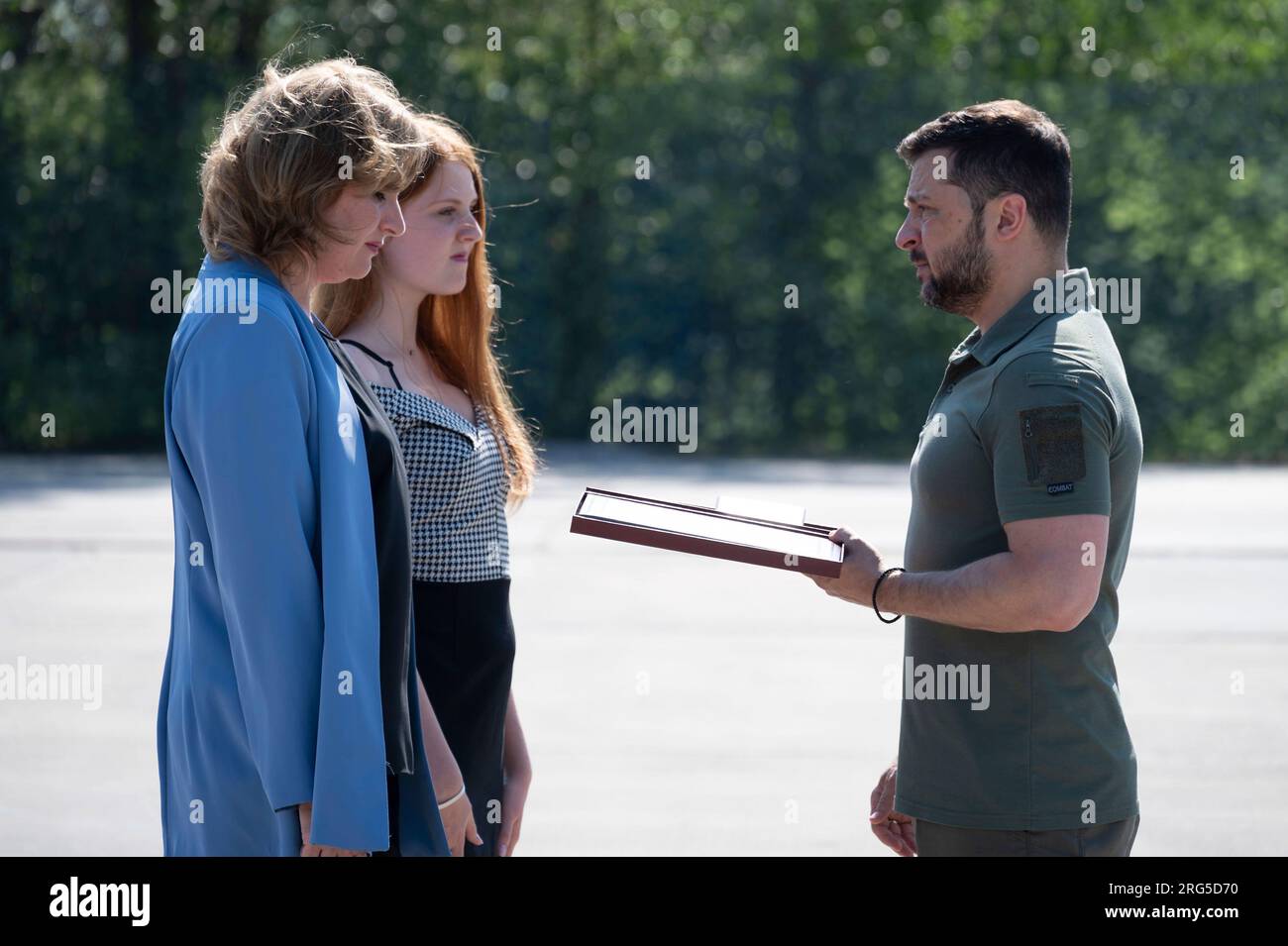Kyiv, Ukraine. 06th Aug, 2023. Ukrainian President Volodymyr Zelenskyy ...