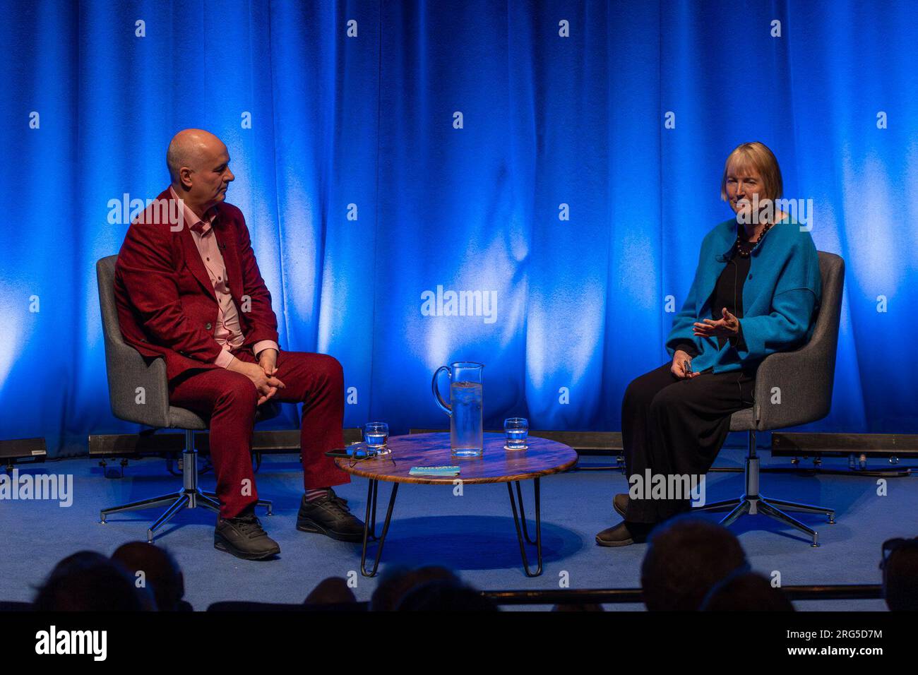Edinburgh, United Kingdom. 07 August, 2023 Pictured: LBC presenter Iain ...