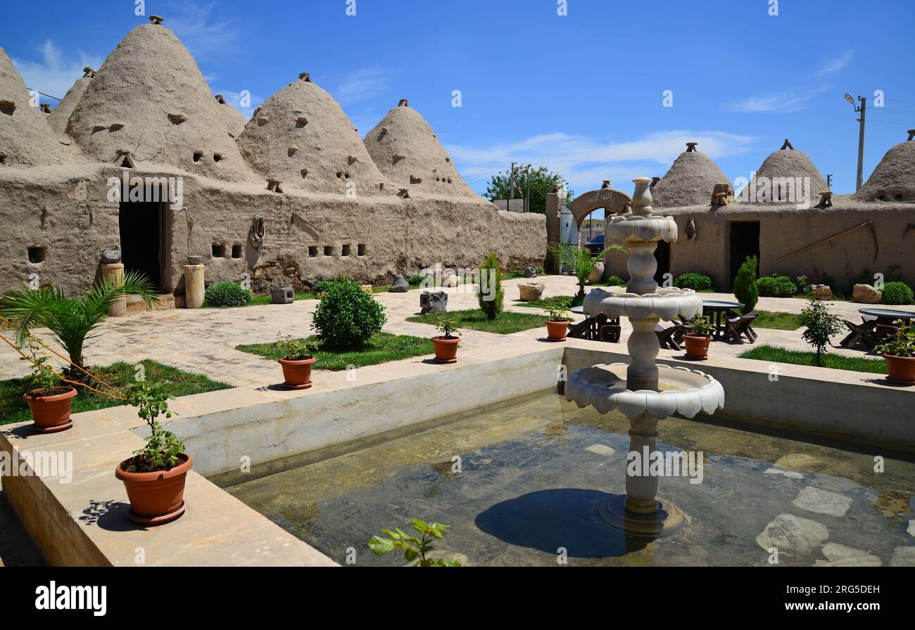 Harran district, located in the city of Sanliurfa in Turkey, is a ...